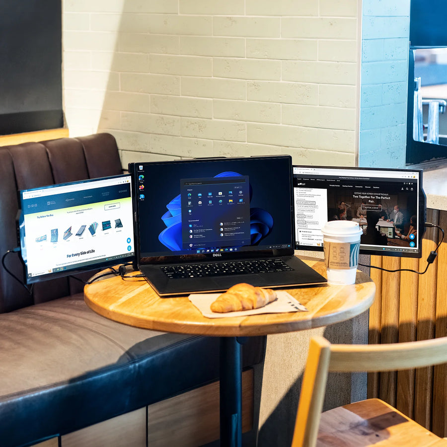 Trio 2.0 - Triple-Screen laptop monitors – Storming Gravity
