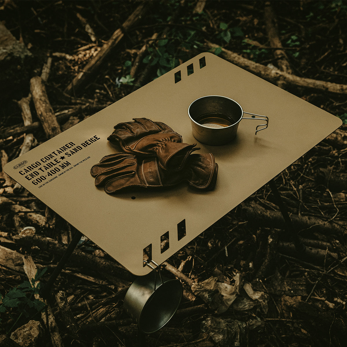 Cargo Container 3-Way Table