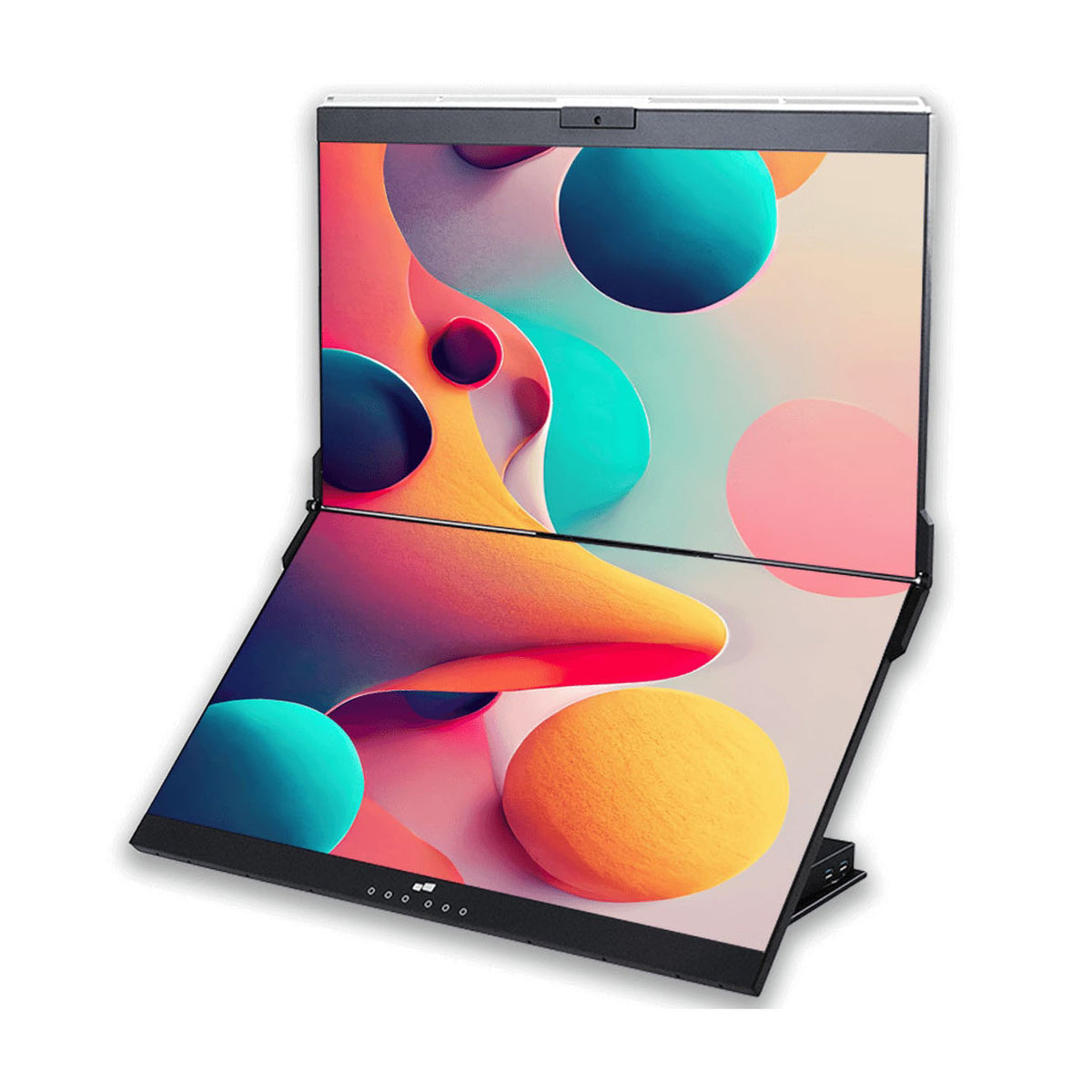 Geminos Stacked Dual Monitor with Stand