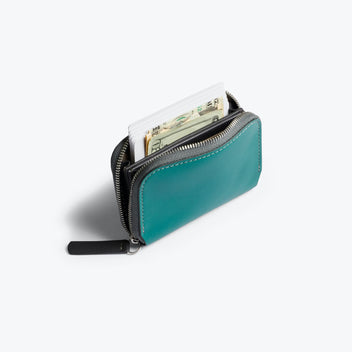 Bellroy Folio Mini | Unisex Leather Zip Wallet, Magnetic Pouch ...