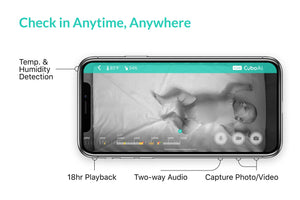 Cubo Ai Plus (Gen. 2) - Smart Baby Monitor | Proactive A.I. for Baby