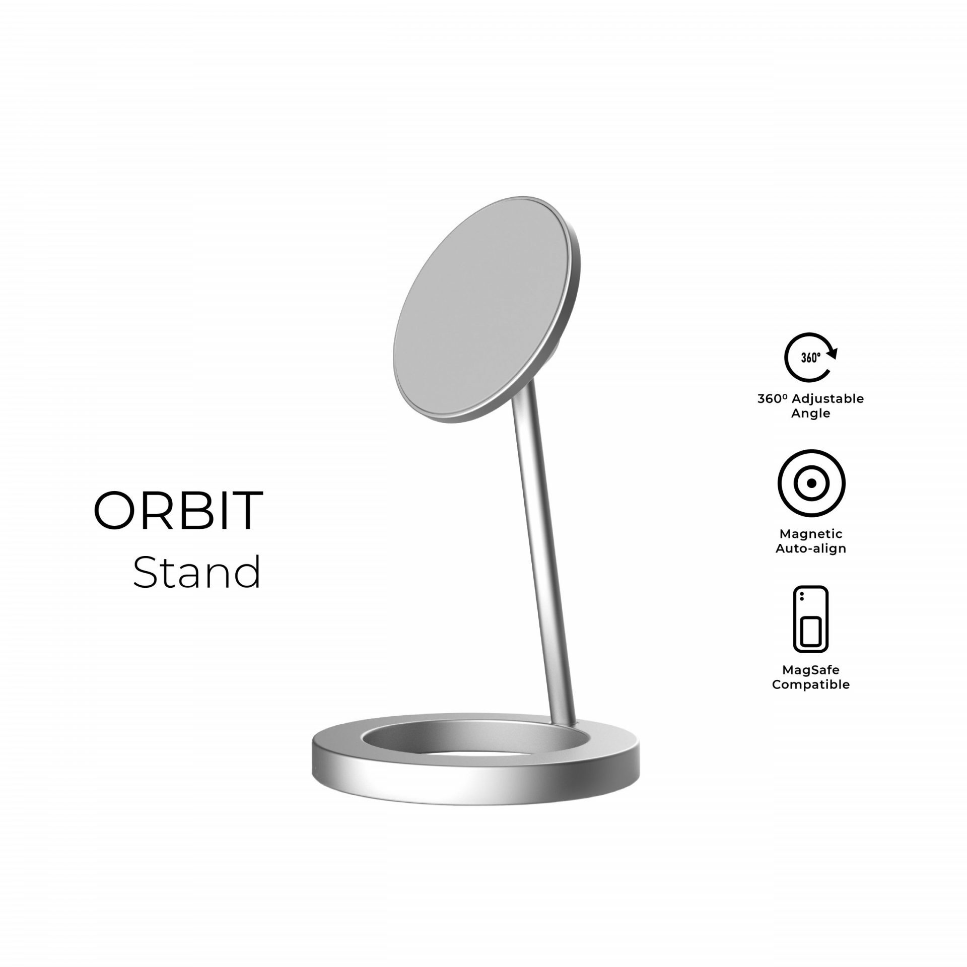 Orbit Stand - 360° Adjustable MagSafe Stand